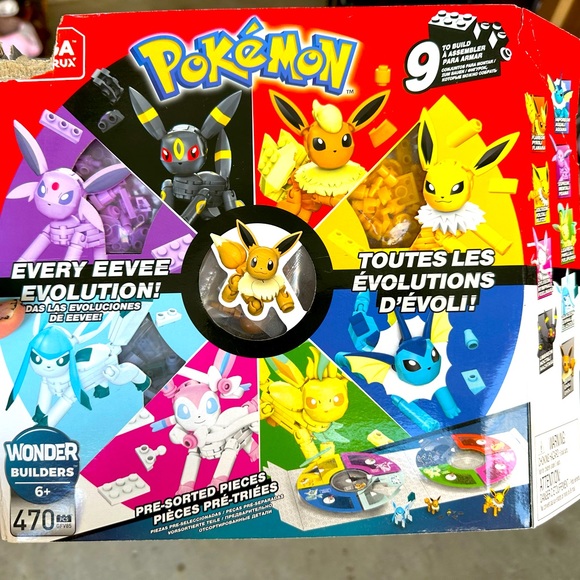 Lego | Toys | Pokmon Eevee Evolutions Lego Set Unopened | Poshmark
